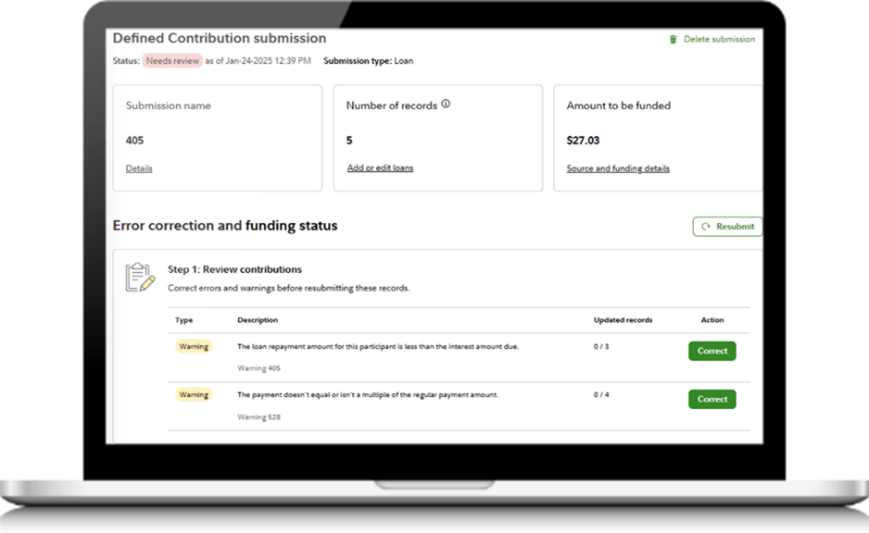 PSW® Contribution Center & File Management